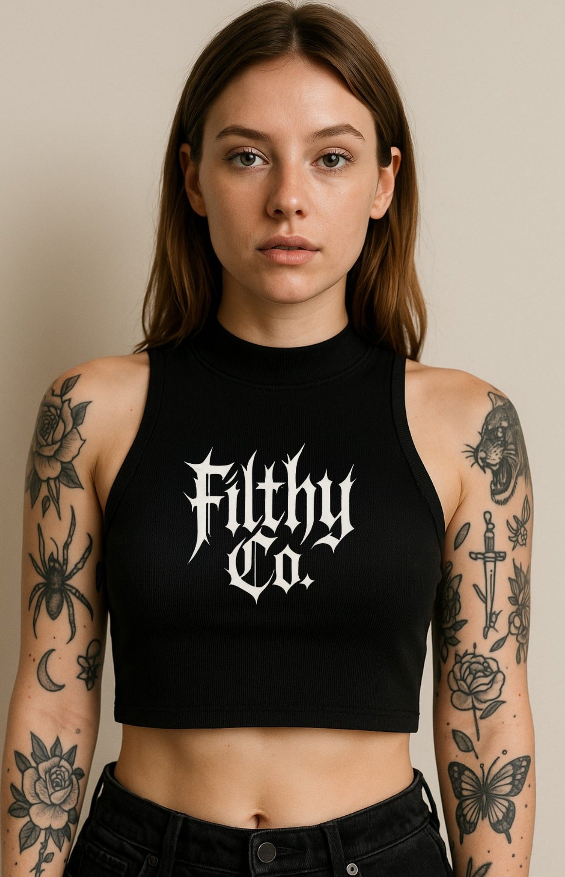 LADIES GOTH BLACK – FILTHY CO. APPAREL COMPANY